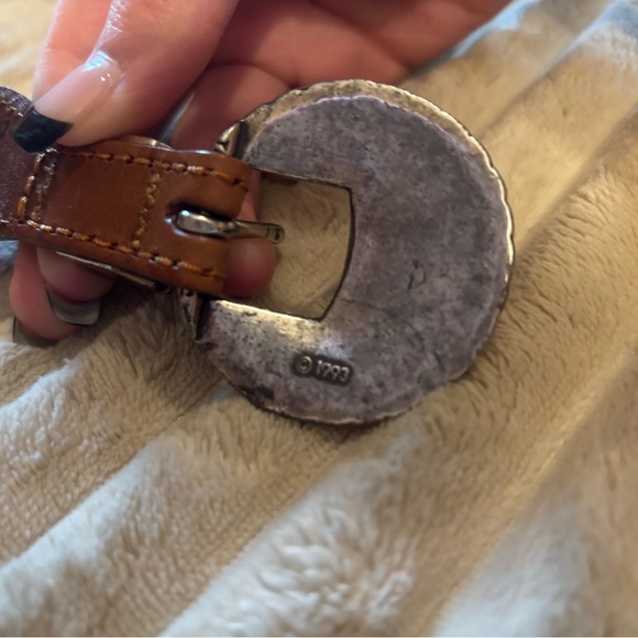 Brighton | Accessories | Vintage Brighton Brown Braided Belt With ...